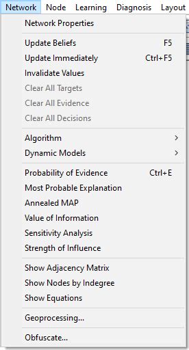 Using Genie Bayesian Networks Sensitivity Analysis In Bayesian Networks