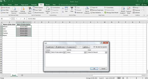 excel date sorting explained how to sort by date auto sort sort