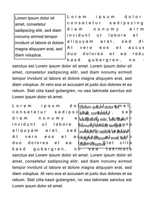java wrapping justified text around a table using itext7