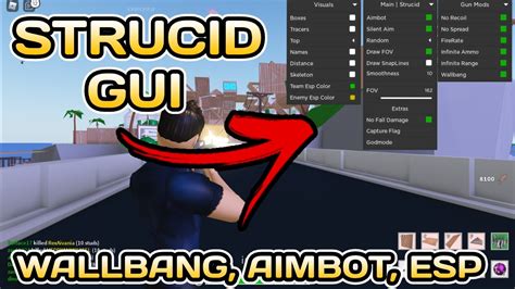 roblox strucid hack script aimbot esp unpatched youtube