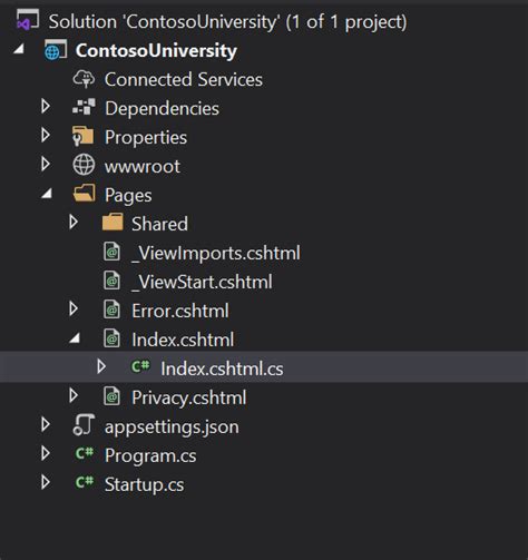 namespace name indexmodel could not be found while running entity