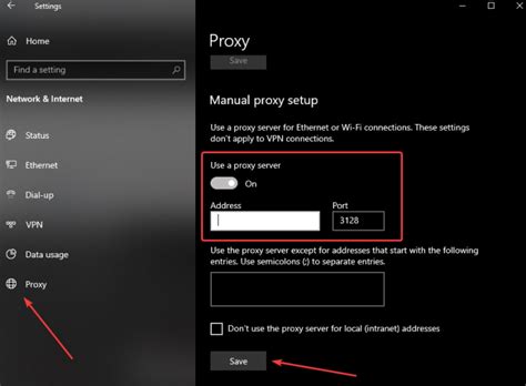 guide how to start squid easy proxy server webmin ui