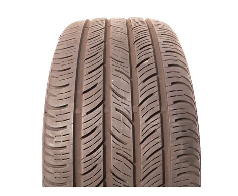 1 Used Tire 245 45 18 Continental Contiprocontact 100v Run Flat 60 Life