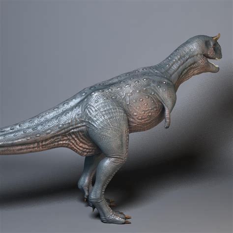 3d Model Carnotaurus Dinosaur Sastrei