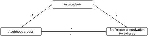 Conceptual Mediation Models Process Model 4 With Various Antecedents