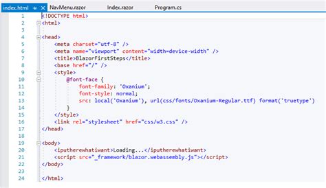 explore blazor webassembly use custom style call external webapi