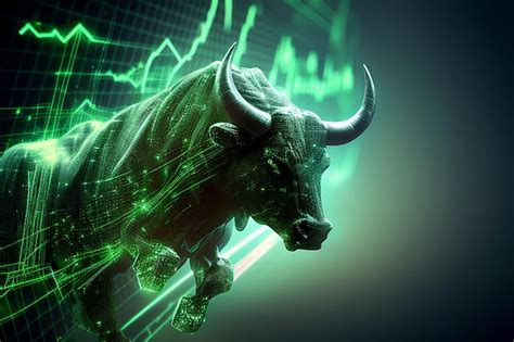 Premium Photo Stock Market Bull Market Trading Up Trend Of Graph