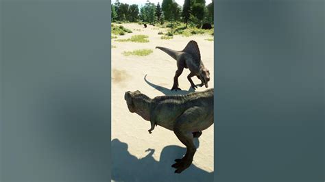 🦖bull T Rex Vs Spinosaurus Jp3 Jurassic World Evolution 2