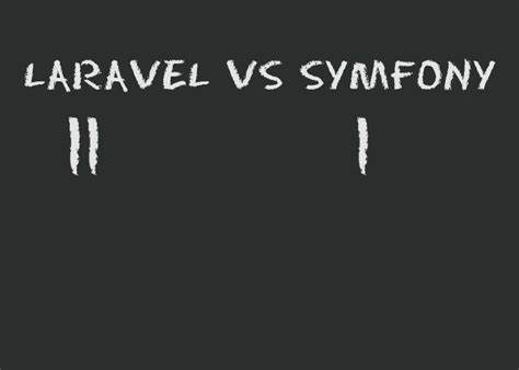 laravel vs symfony clash of the frameworks