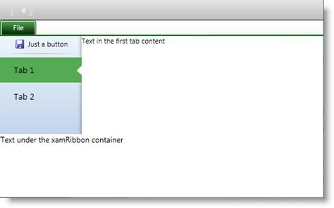 defining an application menu 2010 xamribbon infragistics wpf™ help