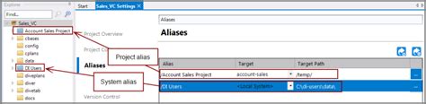 setting a workbench alias