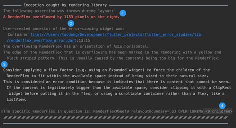improving flutter s error messages by tao dong flutter medium