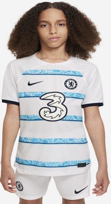 Nike Koszulka Dla Dużych Dzieci Dri Fit Chelsea F C Stadium 2022 23