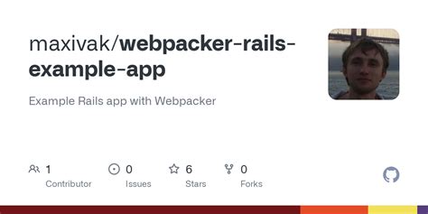 github maxivak webpacker rails example app example rails app with