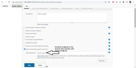 web server with live rolling updates using dynamic jenkins