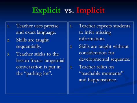 ppt explicit vs implicit powerpoint presentation free download id