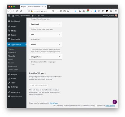 wordpress widgets refactoring part 8 tom mcfarlin
