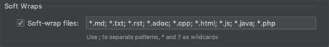 automatic line wrapping in jetbrains ide cpming