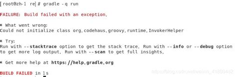 gradle报错could not initialize class dehaus groovy classgen