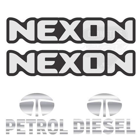 Carmetics Nexon Vinyl Stickers Decals For Tata Nexon Door Mouldings