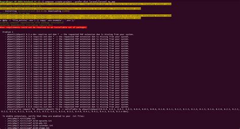 laravel php dom is missing from your system stack overflow