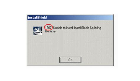 how to fix runtime error 1607