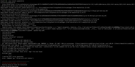 pip install matplotlib broken due to kiwisolver update fantas…hit