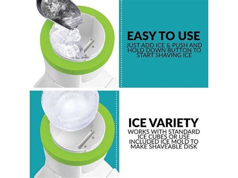 Nostalgia Electrics Eshvice2hsi Electric Shave Ice And Snow Cone Maker