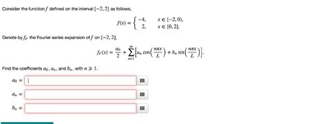 Solved Consider The Function F Defined On The Interval [ 2