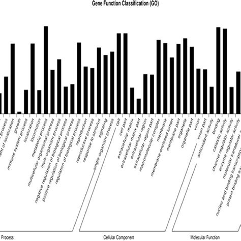 Histogram Of Gene Ontology Classification The Results Are Summarized