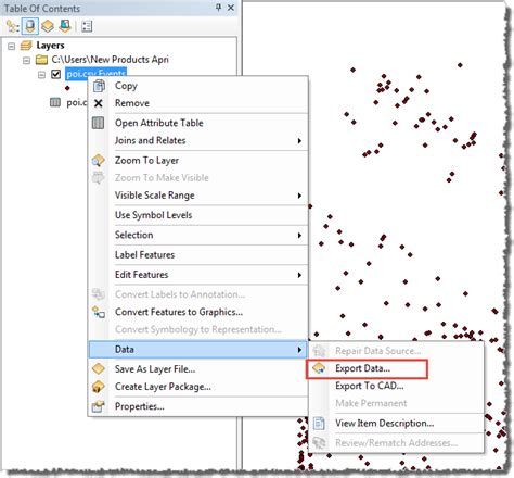 arcgis text files