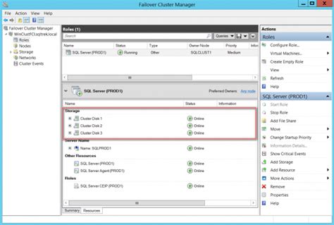 deploy sql server with cluster shared volumes part 2
