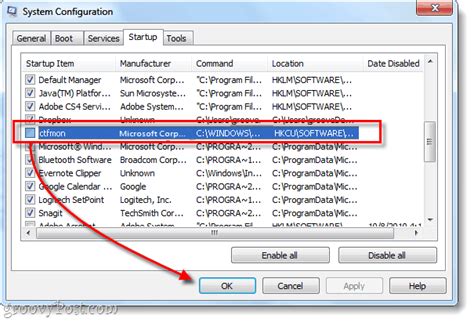 what is ctfmon exe and why is it running