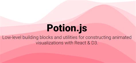 animated interactive visualizations with react potion