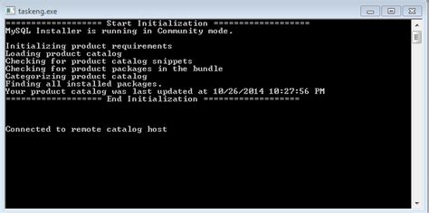 security strange mysql popup mysql installer is running community