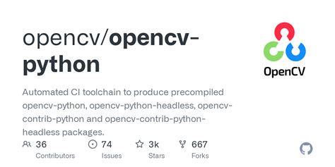 issues · opencv opencv python · github