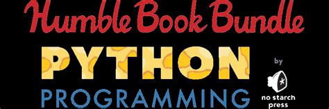 humble bundle available with python programming books from