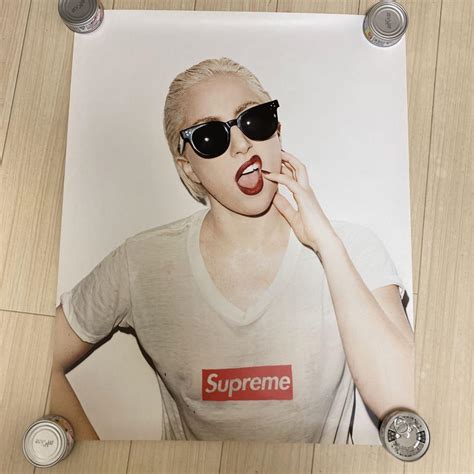 Supreme レディーガガ ポスター 【国内正規総代理店アイテム】 49 0 割引
