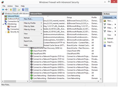 metaedit server behind windows firewall