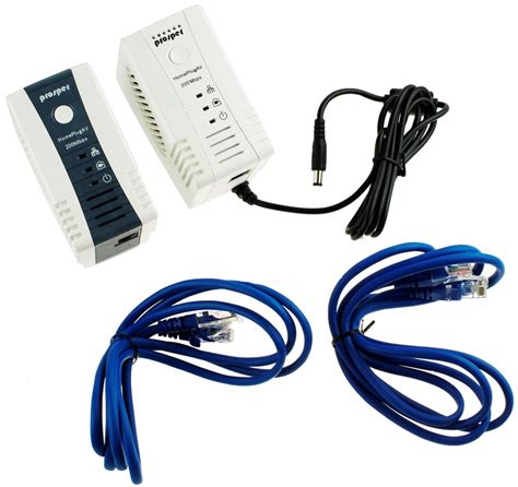 powerline ethernet adapter 200m 2 units