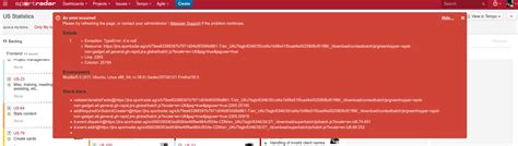 exception typeerror d is null jira atlassian documentation