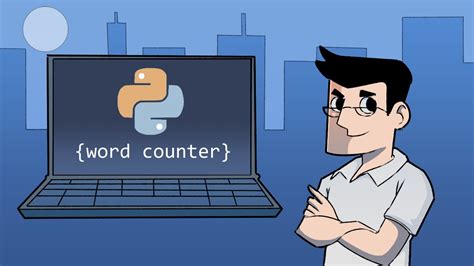 word counter using python dictionary youtube