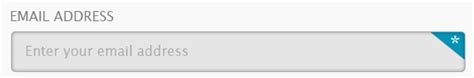 html css input corner triangle label with border radius