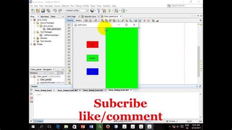 java jsplitpane tutorial java swing youtube