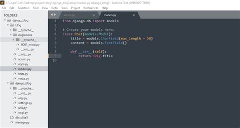 tutorial django web development in python datacamp
