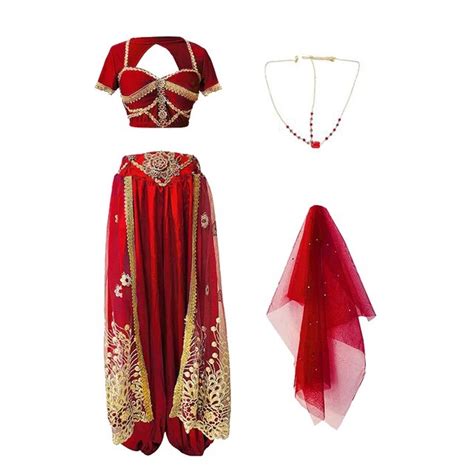 79u Belly Dance Genie Jasmine Arabian Belly Dancer Princess Aladdin
