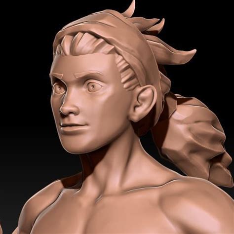 [wip] Stylized Character Zbrush Blender Substance — Polycount