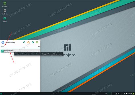 check manjaro version