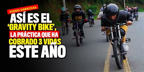 La Práctica Del Gravity Bike En Cali