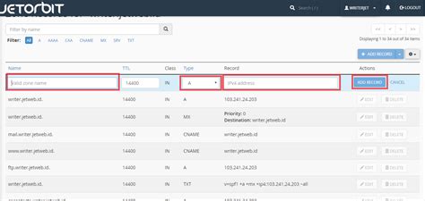 cara setting menambahkan dan mengubah dns record di cpanel 4 panduan